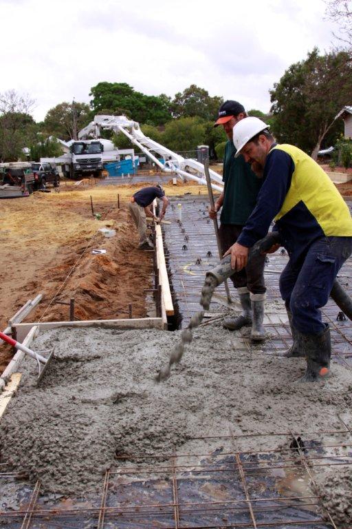 Slabs are poured! - Josh's House